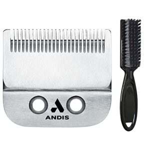 andis fade master replacement blade (01591) kit includes classic barber blade brush