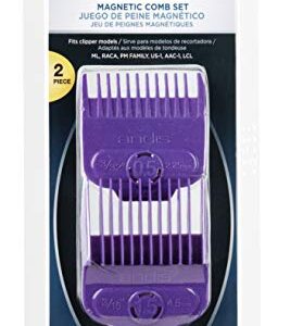 Andis Magnetic Comb Set - Dual Pack 0.5 & 1.5, 1 count