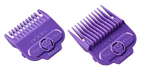 Andis Magnetic Comb Set - Dual Pack 0.5 & 1.5, 1 count