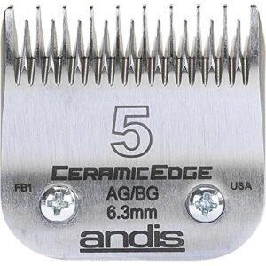 Andis Stainless Steel Pro Quality Grooming Ceramic Edge Clipper Blades Choose Size !(# 40 = .25mm)