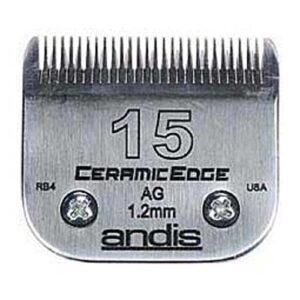 Andis Stainless Steel Pro Quality Grooming Ceramic Edge Clipper Blades Choose Size !(# 40 = .25mm)