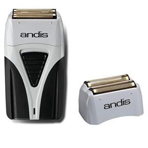 andis bundle with profoil lithium plus titanium foil shaver + profoil lithium titanium foil assembly