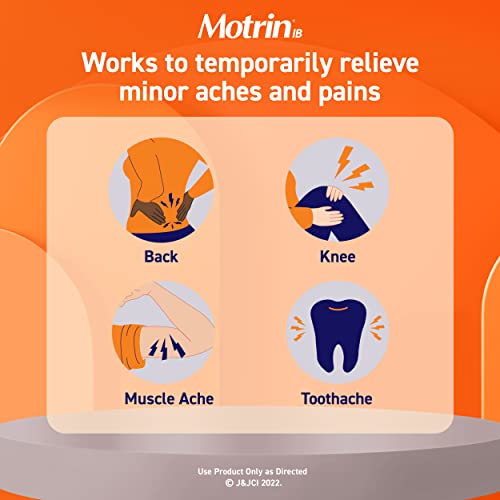 Motrin IB Liquid Gels, Ibuprofen 200 mg, Pain Reliever & Fever Reducer Minor Arthritis Pain, Muscular Aches, Headache, Menstrual Cramps & Backache, NSAID, 80 Ct