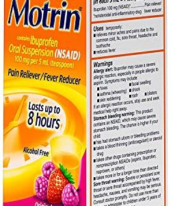 Motrin Child Berry Liq Size 4 Fluid Ounce, Pack of 6