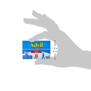 Advil Junior Strength Pain Reliever - 24 Chewable Tablets