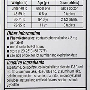 Advil Junior Strength Pain Reliever - 24 Chewable Tablets