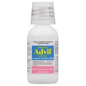 Advil Children's Oral Suspension Flavored Bubble Gum 4 Fl Oz (1-Pack )