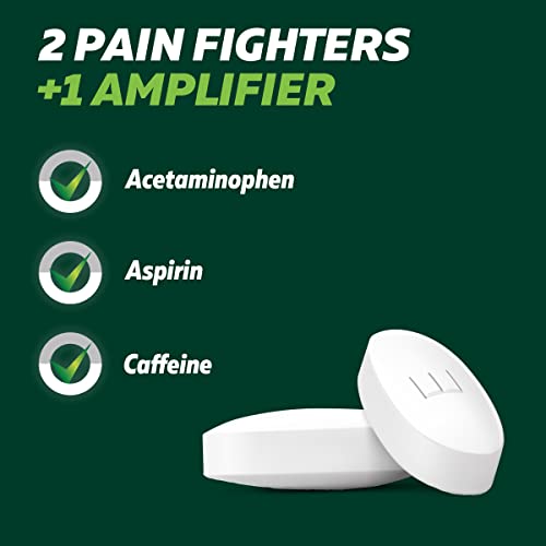 Excedrin Extra Strength Pain Relief Caplets For Headache Relief, Temporarily Relieves Minor Aches And Pains Due To Headache - 200 Count