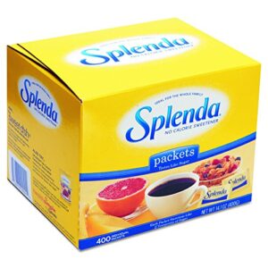 splenda no calorie sweetener, 400 count packets