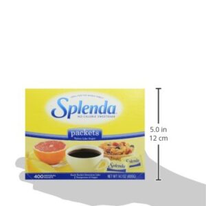 Splenda No Calorie Sweetener, 400 Count Packets