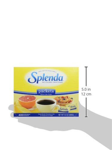 Splenda No Calorie Sweetener, 400 Count Packets