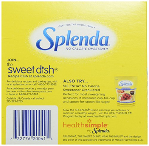 Splenda No Calorie Sweetener, 400 Count Packets