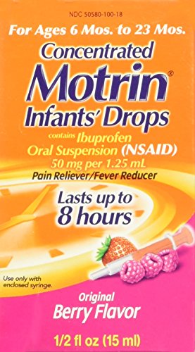 Motrin Concentrated Aspirin, 0.5 Fluid Ounce