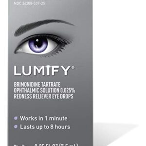 LUMIFY Redness Reliever Eye Drops 0.25 Ounce (7.5mL)