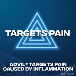 Advil Dual Action Back Pain Caplets Delivers 250mg Ibuprofen and 500mg Acetaminophen Per Dose for 8 Hours of Back Pain Relief - 144 Count