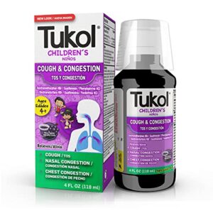 tukol children’s cough & cold, 4 fl oz,gen00539