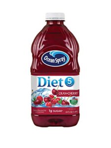 ocean spray diet cranberry cherry juice drink, 64 ounce