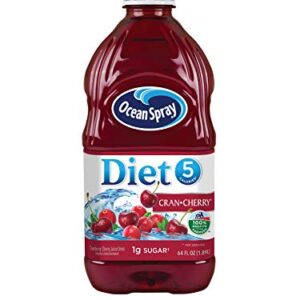 Ocean Spray Diet Cranberry Cherry Juice Drink, 64 Ounce