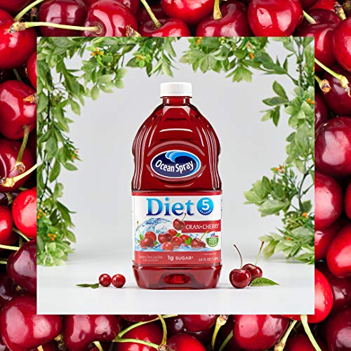 Ocean Spray Diet Cranberry Cherry Juice Drink, 64 Ounce