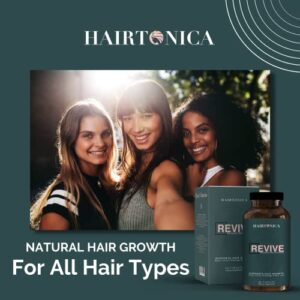 Hairtonica - Hair Vitamins for Faster Hair Growth - Best Hair Growth Supplement & Hair Vitamin - Support Hair Loss & Thinning with Hair Growth Pills - Hair Supplement with Biotin 5000mcg, MSM, Keratin