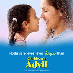 Children's Advil Fever Reducer/Pain Reliever, 100mg Ibuprofen (Grape Flavor Oral Suspension, 4 fl. oz. Bottle, Pack of 2)