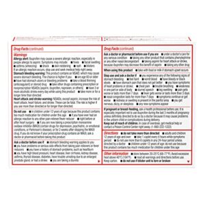 Sudafed PE Non-Drowsy Head Congestion + Pain Relief Caplets with Ibuprofen 200 mg & Phenylephrine HCl 10 mg, Nasal Decongestant & NSAID Pain Reliever & Fever Reducer, 20 ct