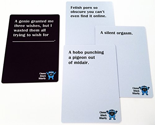 Apostrophe Games Clones Attack Hilarity, 150 Card Expansion Pack