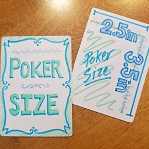 Apostrophe Games Blank Playing Cards (Poker Size & Gloss Finish) 2.5" x 3.5" (240 Cards)