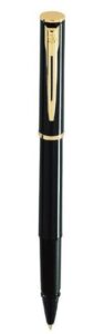 waterman apostrophe black rollerball pen