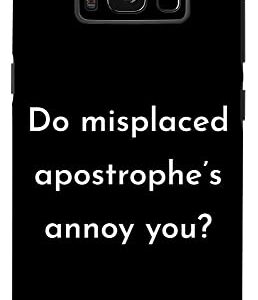 Galaxy S8 Do Misplaced Apostrophe's Annoy You Funny Grammar Joke Case