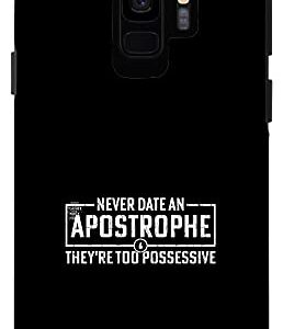 Galaxy S9 English Apostrophe Funny Language Teacher Teaching Graphic Case