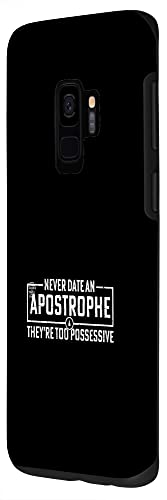 Galaxy S9 English Apostrophe Funny Language Teacher Teaching Graphic Case