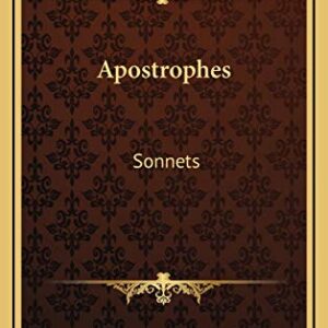 Apostrophes: Sonnets