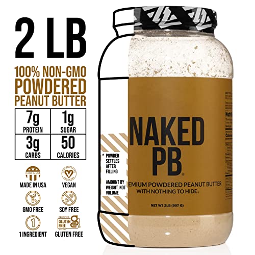 Dairy Free Protein Bundle: 5LB Unflavored Naked Pea and 2LB Naked PB