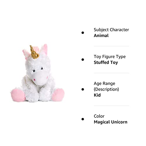 1i4 Group Warm Pals Microwavable Lavender Scented Plush Toy Weighted Stuffed Animal - Magical Unicorn