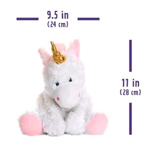 1i4 Group Warm Pals Microwavable Lavender Scented Plush Toy Weighted Stuffed Animal - Magical Unicorn