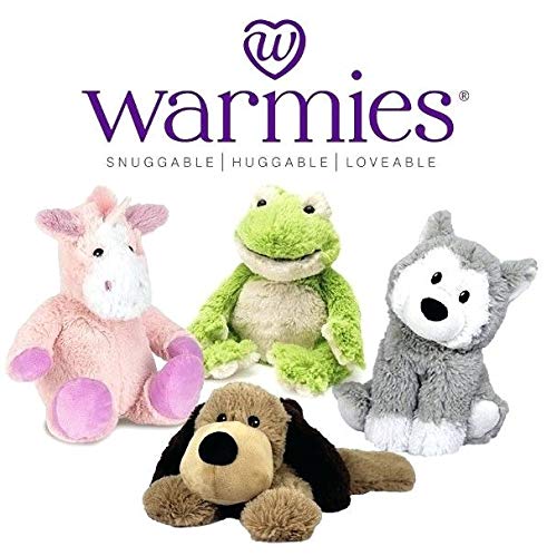 Intelex Warmies Microwavable French Lavender Scented Plush, Jr. Elephant, Pink, 6" x 2" x 4"