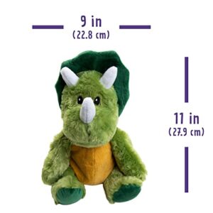 Warm Pals Microwavable Lavender Scented Plush Toy Weighted Stuffed Animal - Dino Dinosaur