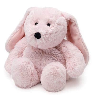 Intelex Pink Bunny WARMIES Cozy Plush Heatable Lavender Scented Stuffed Animal