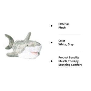 Warm Pals Microwavable Lavender Scented Plush Toy Weighted Stuffed Animal - Samuel Shark