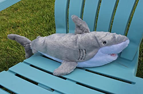 Warm Pals Microwavable Lavender Scented Plush Toy Weighted Stuffed Animal - Samuel Shark