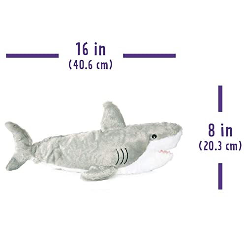 Warm Pals Microwavable Lavender Scented Plush Toy Weighted Stuffed Animal - Samuel Shark