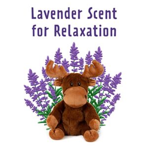 1i4 Group Warm Pals Microwavable Lavender Scented Plush Toy Stuffed Animal - Mack Moose