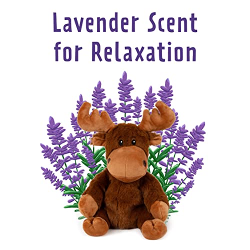 1i4 Group Warm Pals Microwavable Lavender Scented Plush Toy Stuffed Animal - Mack Moose