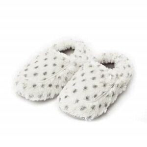 snowy warmies cozy plush body slippers