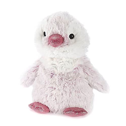 INTELEX (Warmies) Pink Penguin Warmies Cozy Plush Heatable Lavender Scented Stuffed Animal