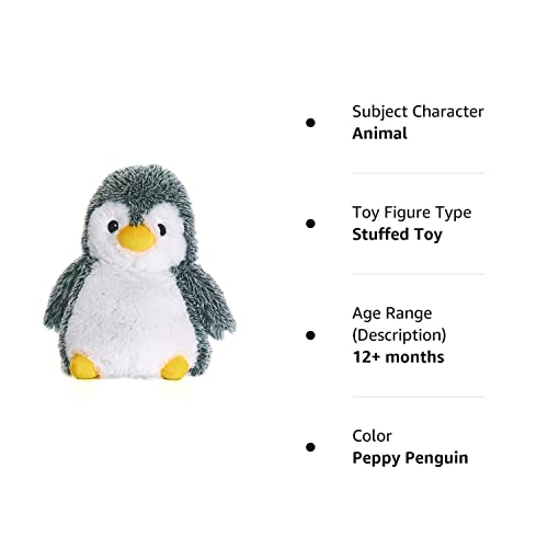 1i4 Group Warm Pals Microwavable Lavender Scented Plush Toy Weighted Stuffed Animal - Peppy Penguin