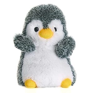 1i4 Group Warm Pals Microwavable Lavender Scented Plush Toy Weighted Stuffed Animal - Peppy Penguin