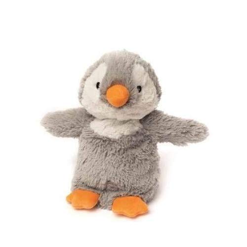 Baby Grey Penguin - WARMIES Cozy Plush Heatable Lavender Scented Stuffed Animal