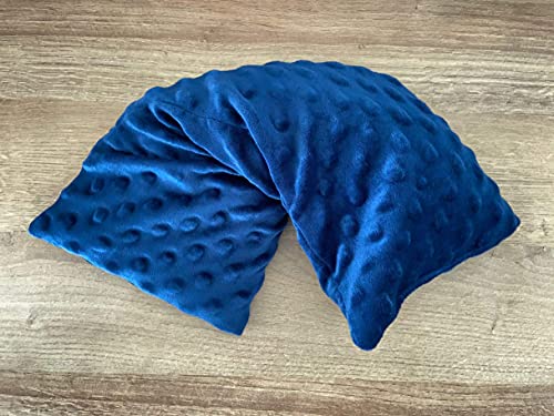 Lavender Scented Microwave Heating Pad for Neck and Shoulders- Weighted Cordless Heating Pad Great Relaxation Gift for Mom, Dad, Women, Men- Aromatherapy Lavender Heating Pad For Hot And Cold Compress